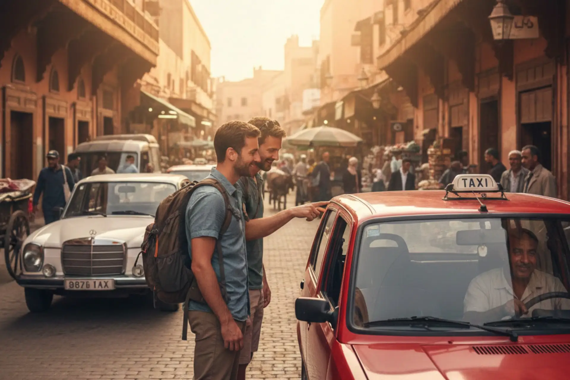 Morocco Taxi Guide: Colors, Types & Price Protection 2025
